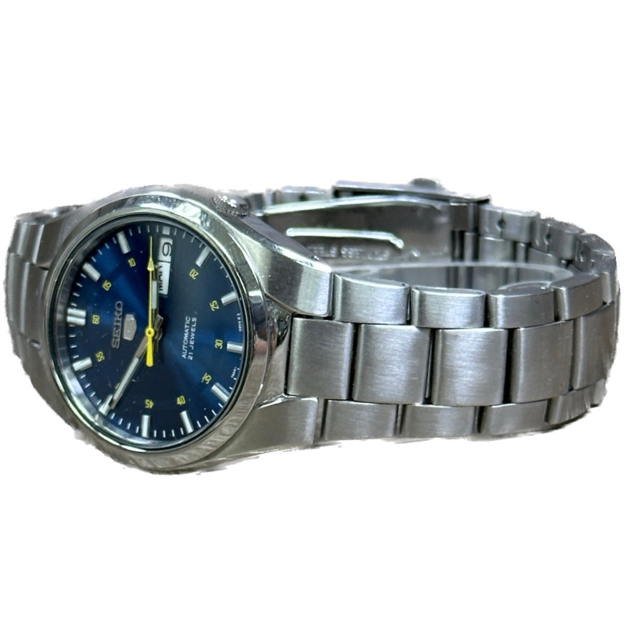 Seiko 5 Sports Automatic SNK615 Stainless Steel with Blue Face – CPJ