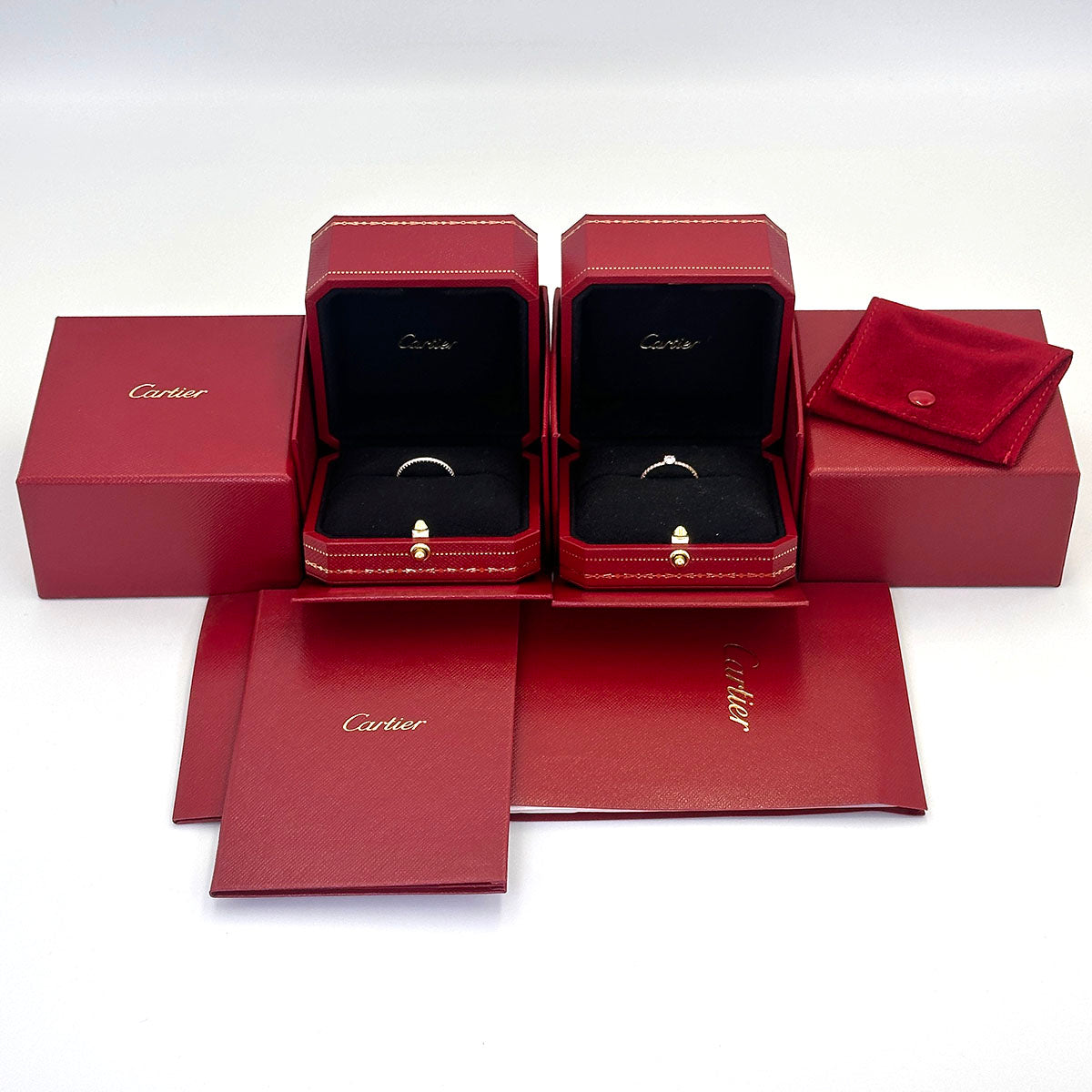Cartier Etincelle Bridal Set Rose Gold | Chicago Pawners & Jewelers