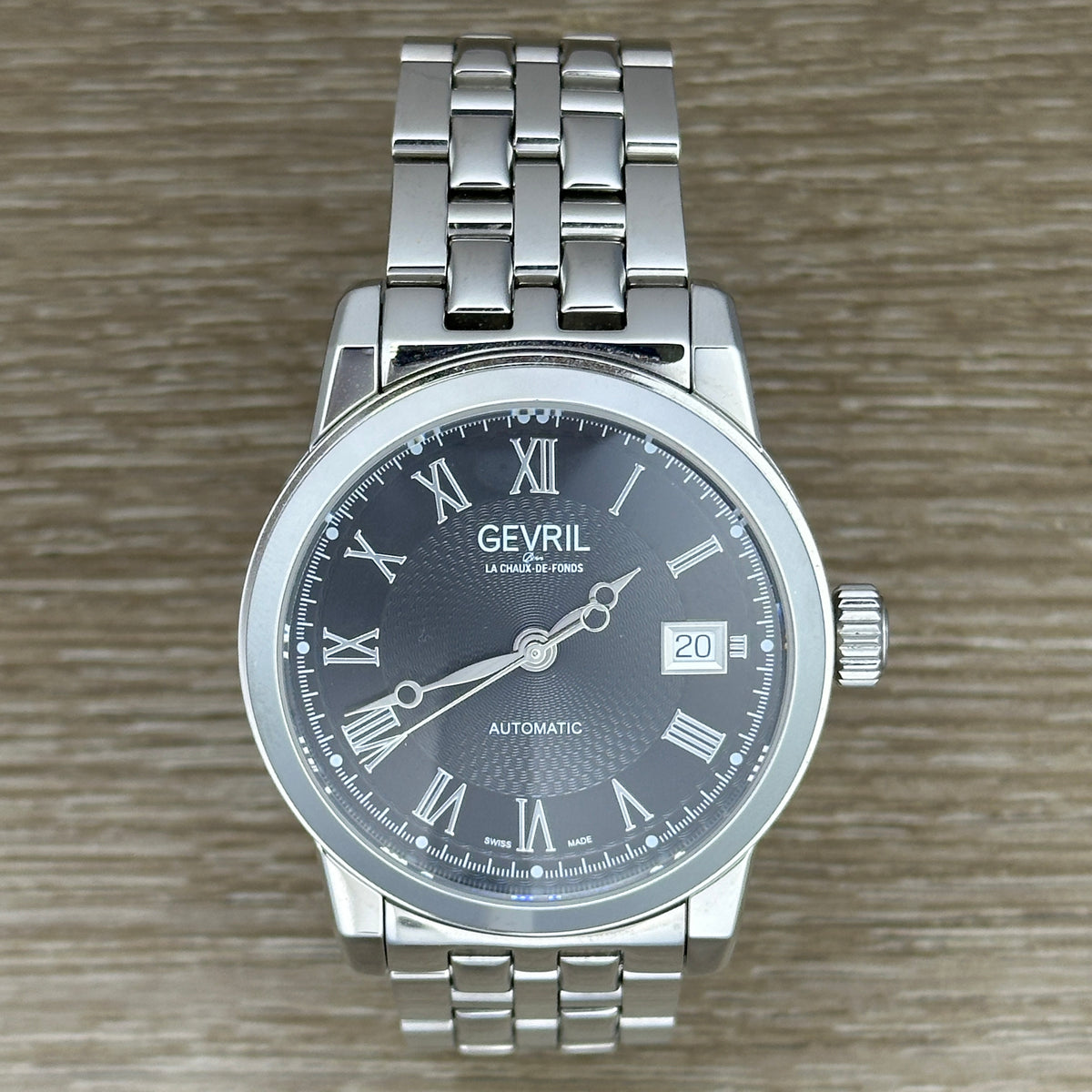 Gevril Madison Watch - Automatic - Black Dial | Chicago Pawners & Jewelers
