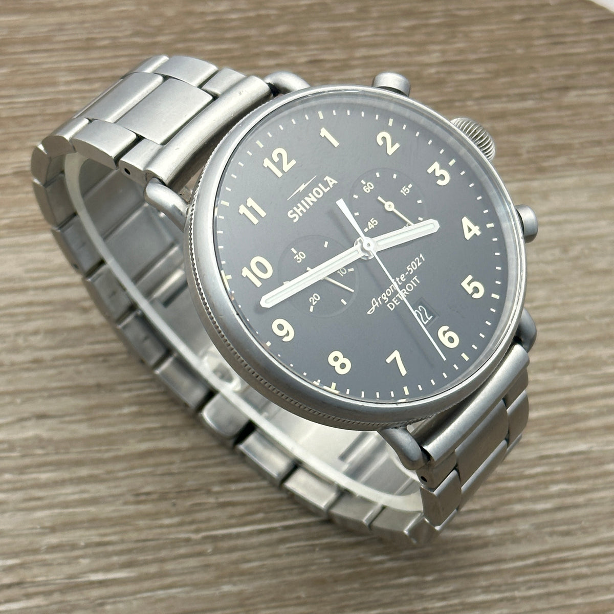 Shinola - The Canfield Chrono 43mm | Chicago Pawners & Jewelers