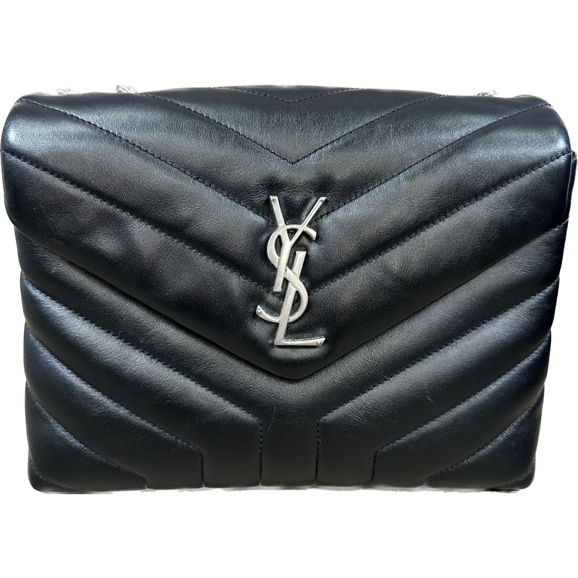 YSL Loulou Small Chain Bag in Quilted "Y" Leather | Chicago Pawners ...