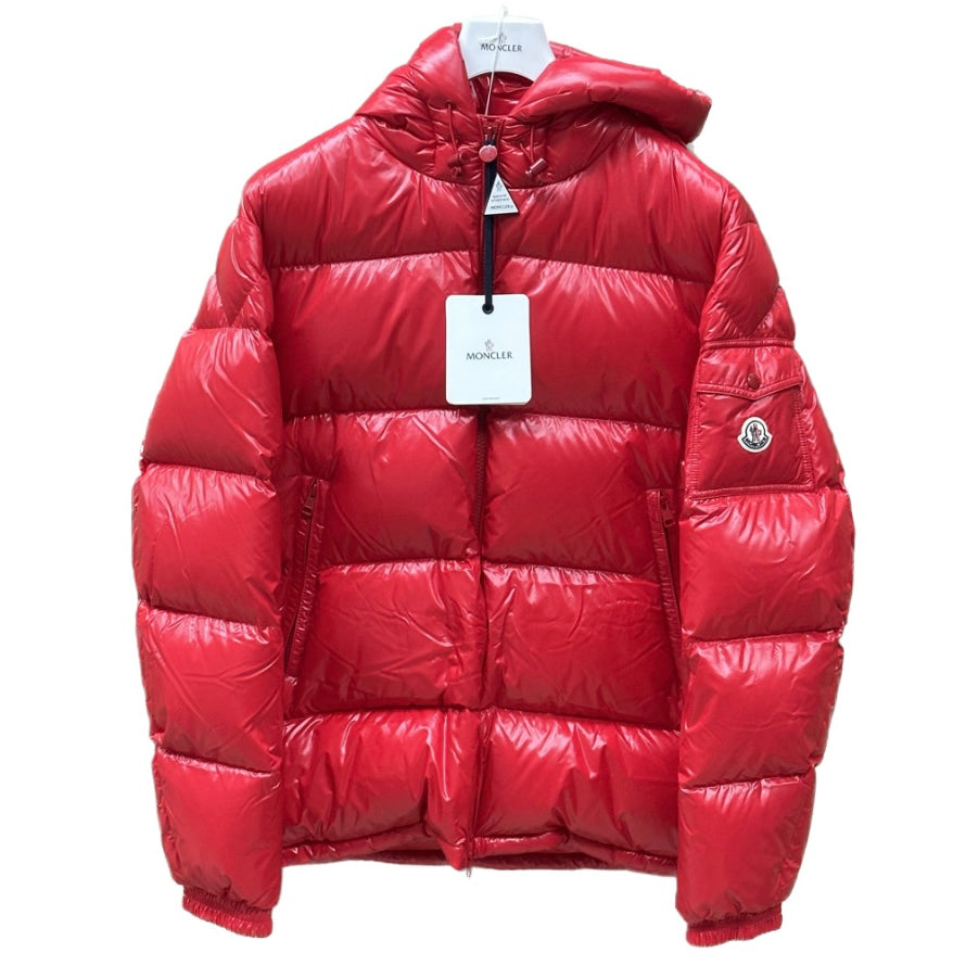 Moncler Men's Maya Red Puffer Jacket - Size 7 | Chicago Pawners & Jewelers