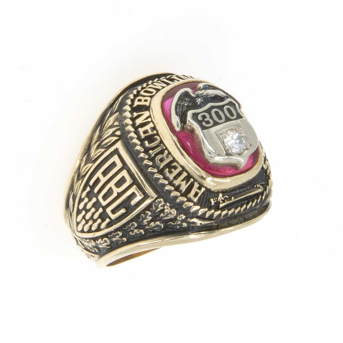 American Bowling Congress 300 Game Ring | Chicago Pawners & Jewelers