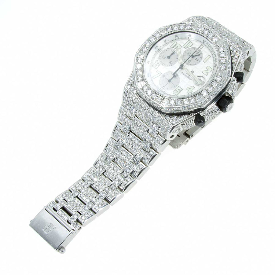 Audemars Piguet Royal Oak Offshore - Full Diamonds – Chicago Pawners ...
