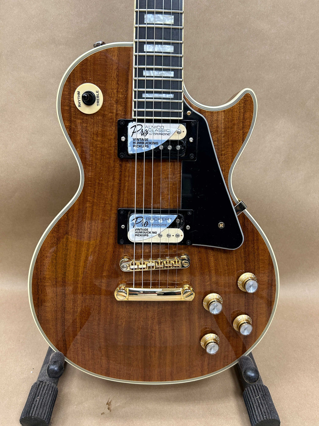 Epiphone Les Paul Custom Koa 2021 | Chicago Pawners & Jewelers