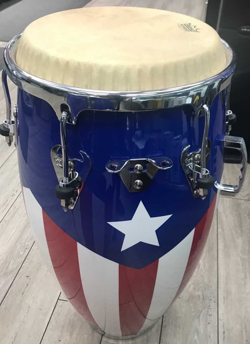 LP Matador Puerto Rican Heritage Wood Conga/Tumba Set | Chicago Pawners ...