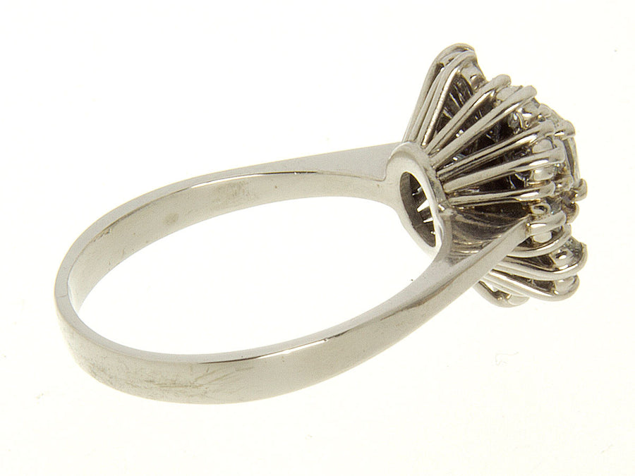 1960s 1.00ct Diamond Cocktail Ring | Chicago Pawners & Jewelers