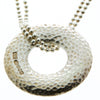 Hamilton & Inches Silver Hammered Donut Pendant | Chicago Pawners ...