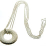 Hamilton & Inches Silver Hammered Donut Pendant – Chicago Pawners ...