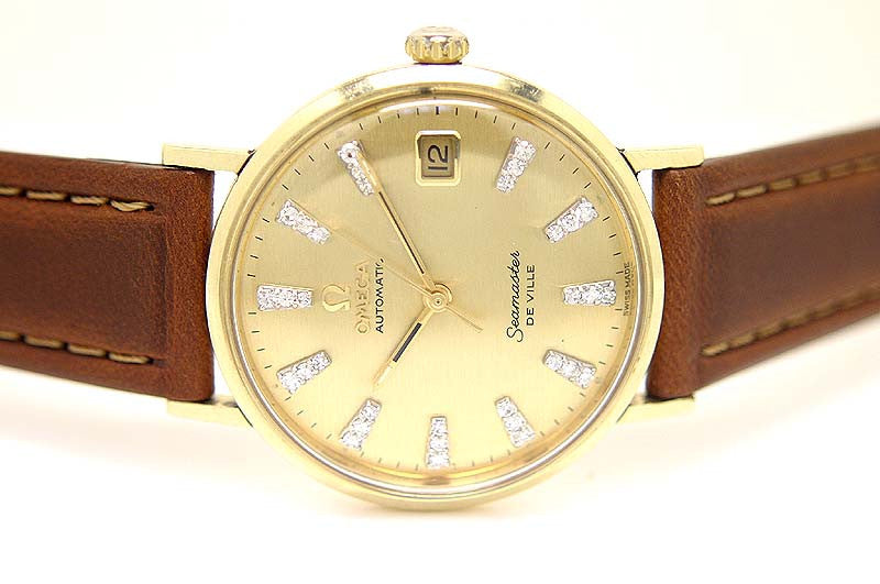 Omega Seamaster DeVille Diamond Dial | Chicago Pawners & Jewelers