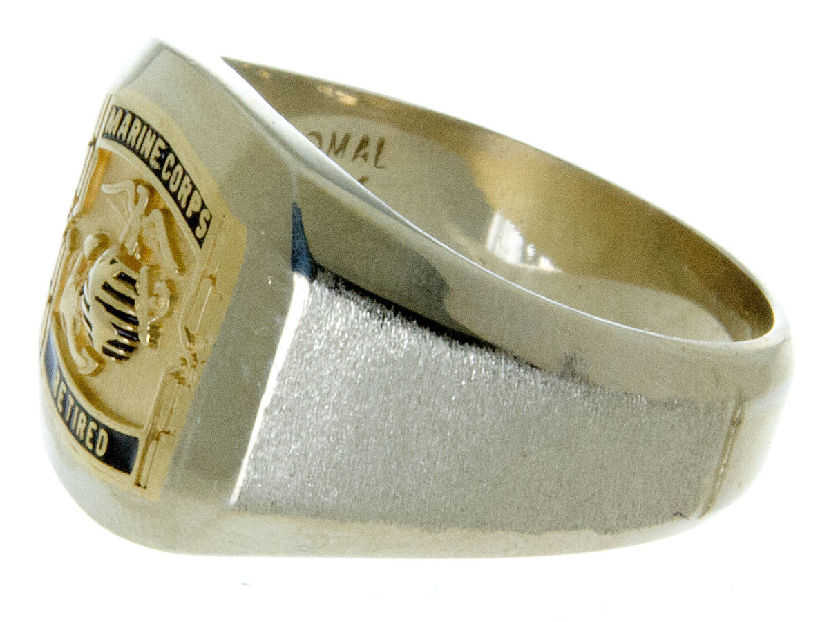 Retired U.S. Marine Corps 14kt Gold Ring | Chicago Pawners & Jewelers