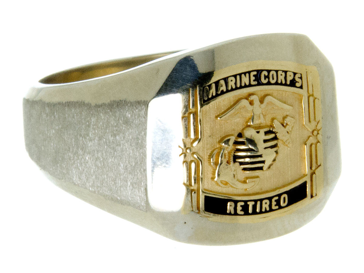 Retired U.S. Marine Corps 14kt Gold Ring | Chicago Pawners & Jewelers